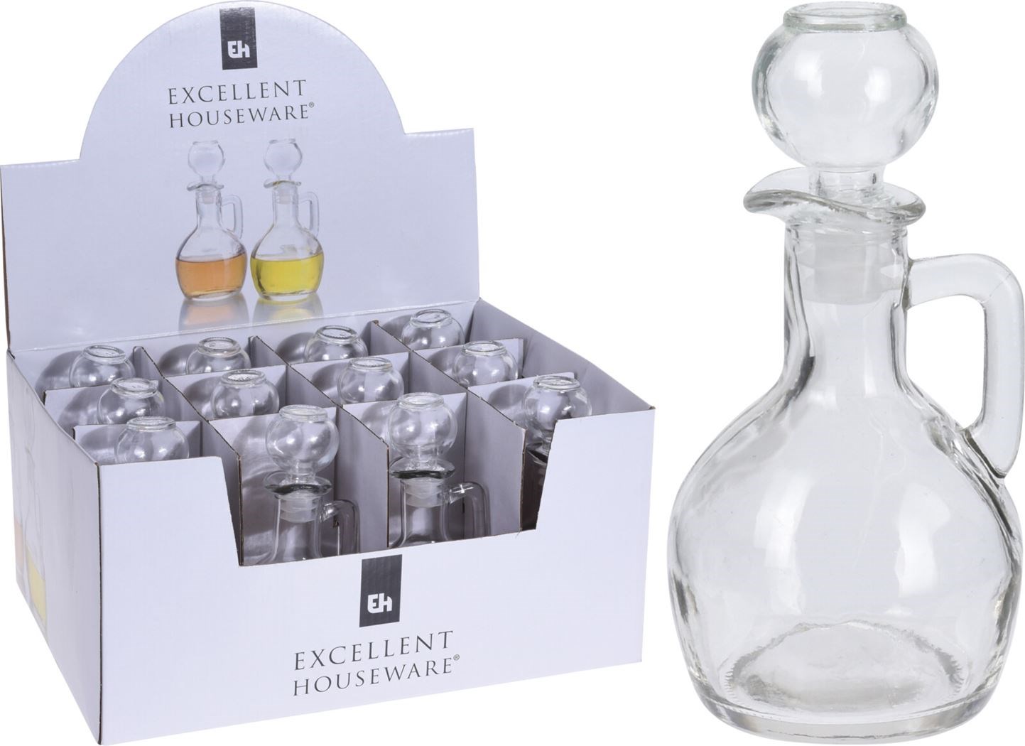 olie/azijn fles glas - Tuincentrum Pelckmans