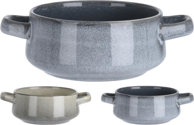 soepkom met handvatten (3 kleuren ass.) - Tuincentrum Pelckmans