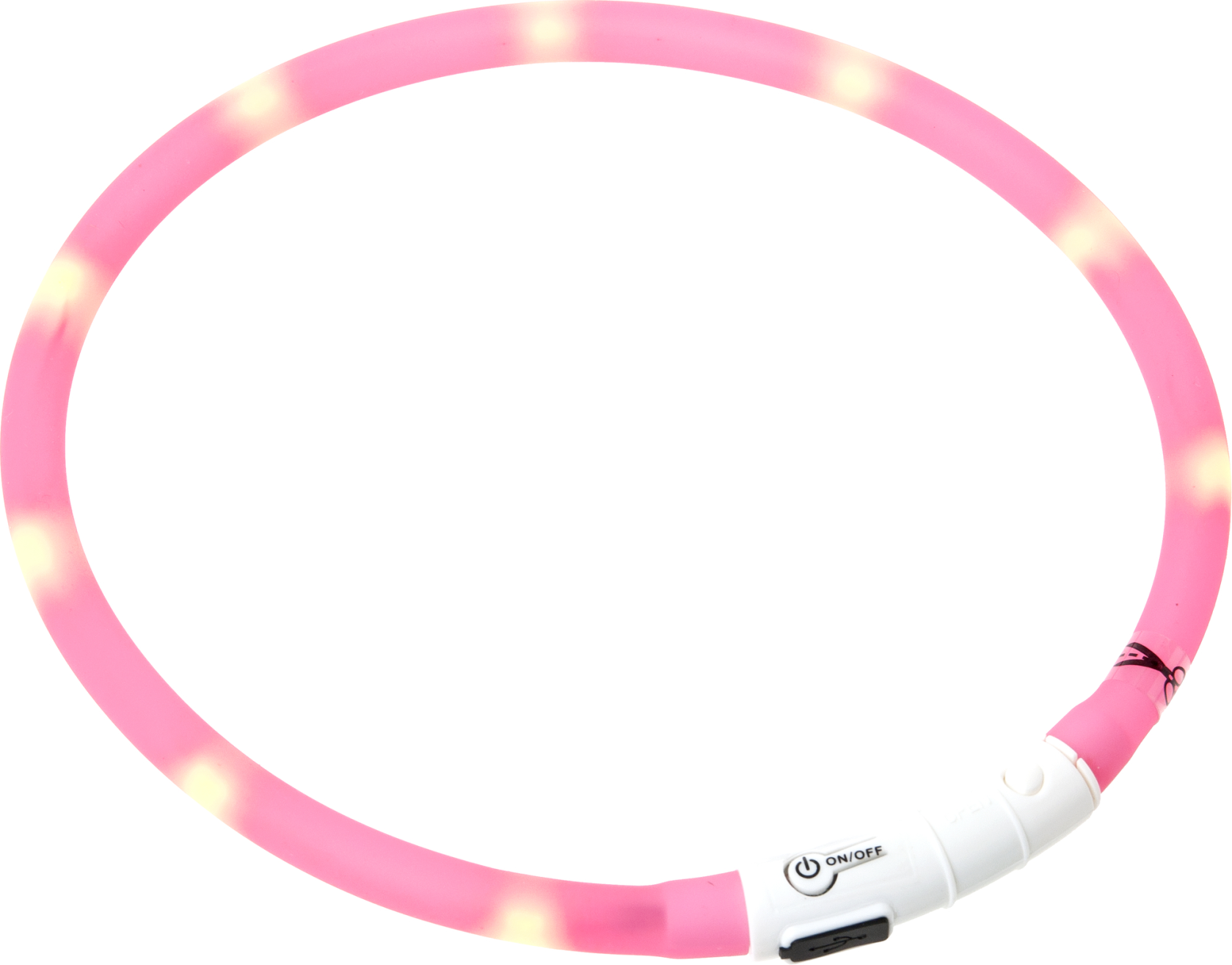 halsband led visio light roze - Tuincentrum Pelckmans