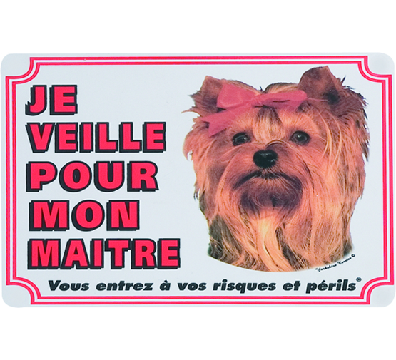 waakbord fr - yorkshire terrier - Tuincentrum Pelckmans waakbord fr - yorkshire terrier - Tuincentrum Pelckmans