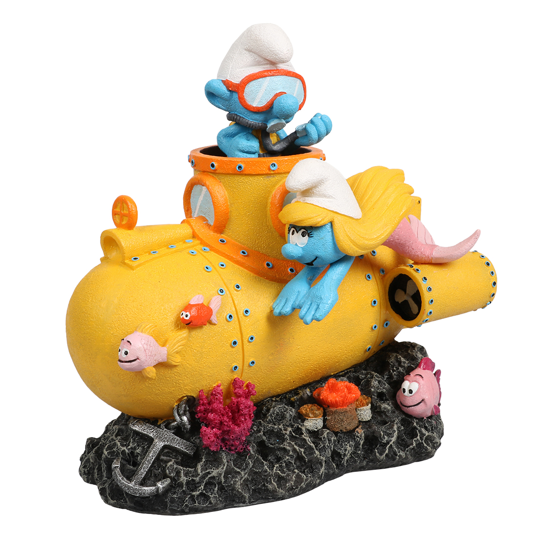 smurfs aquadella smurfen onder water duikboot meerkleurig - Tuincentrum ...