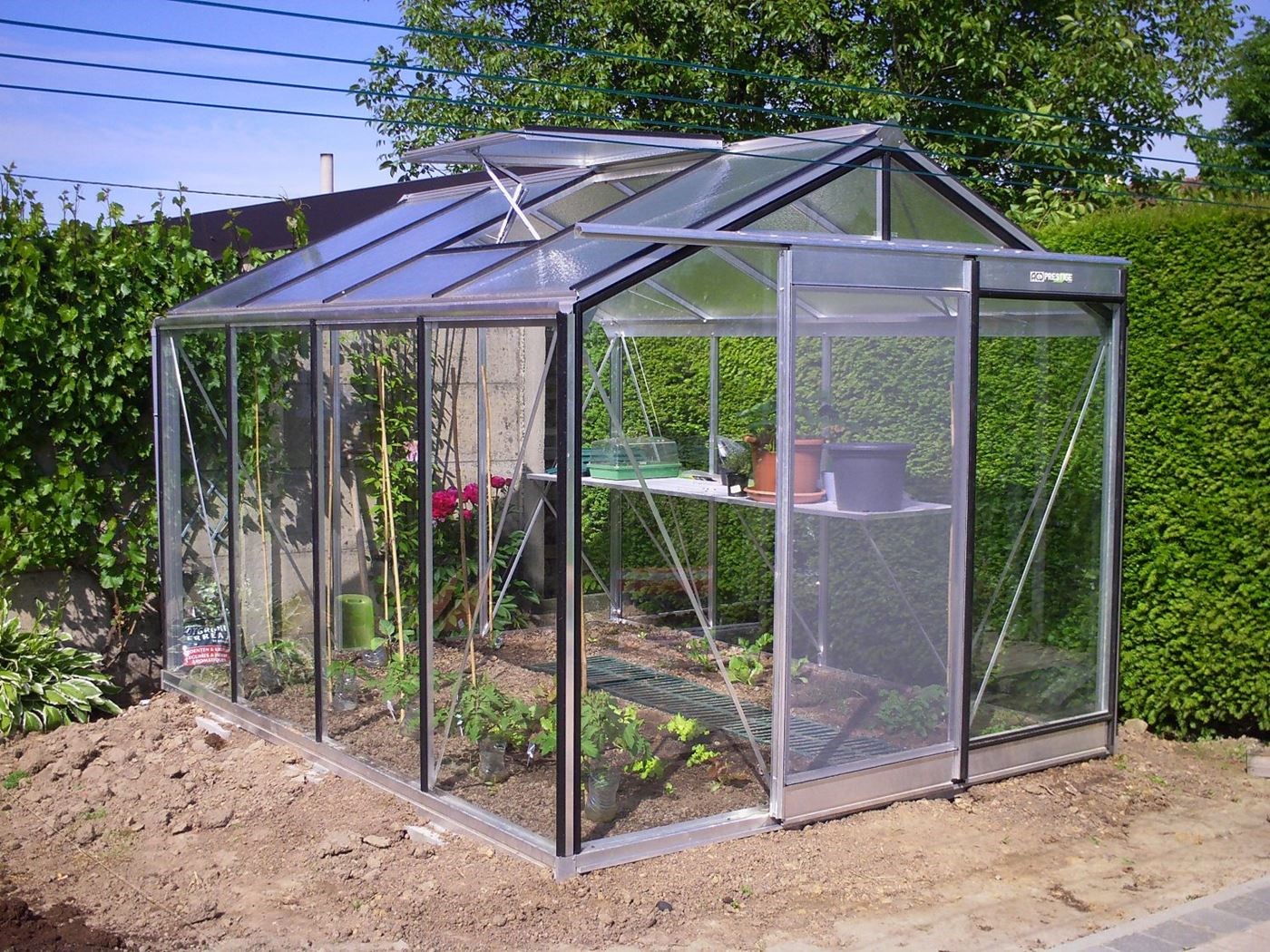 acd serre prestige r209h 15.47m² + 2 gratis accessoires naar keuze ...