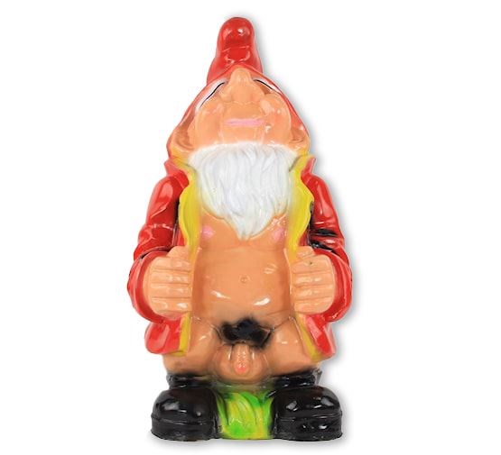 bp kabouter raf met blote piemel - Tuincentrum Pelckmans