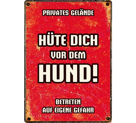 schild blech hüte dich for dem hund rot - Tuincentrum Pelckmans schild blech hüte dich for dem hund rot - Tuincentrum Pelckmans